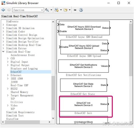 基于ethercat通信的simulink Real Time配置 知乎