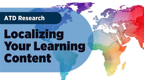 Localizing Your Learning Content Youtube