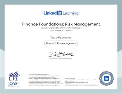 dhinmaya kumar nayak on linkedin certificate of completion