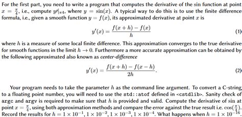 Solved For The First Part You Need To Write A Program That Chegg