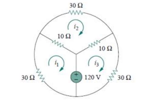 Solved 15 Find The Currents I1 I2 And I3 In The Circuit Chegg Com