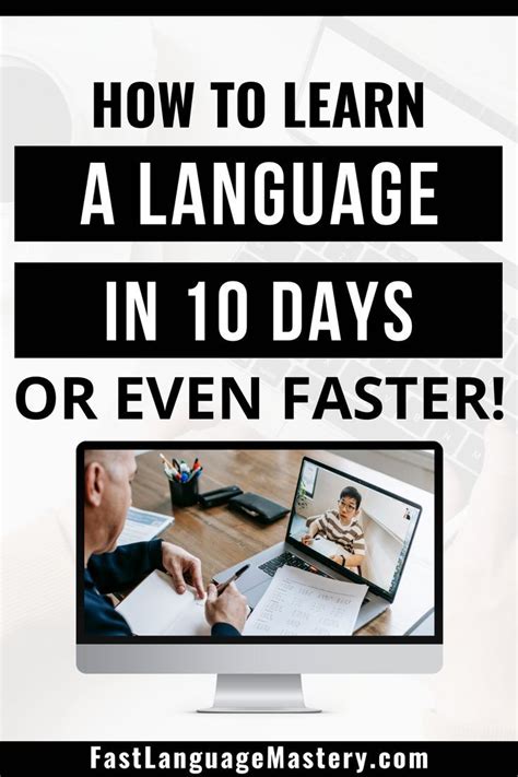 How To Learn A Language In 10 Days Or Even Faster Artofit