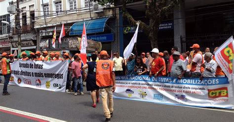 G1 Sindicalistas Fazem Protesto Contra Novas Regras Do Seguro