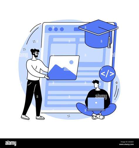 Web Development Courses Abstract Concept Vector Illustration Stock Vector Image And Art Alamy