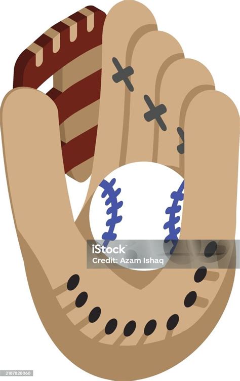 야구 장갑 치장부 또는 새아빠 개념 벡터 아이콘 행복 아버지의 날 상징 아빠 선물 요소 기호 부모의 날 스톡 일러스트 6월에 대한 스톡 벡터 아트 및 기타 이미지 Istock