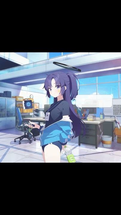 [블루 아카이브] 운동복 유우카 생일 로비 대사 Youtube