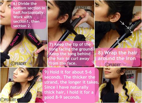 PeachyPout How To Voluminous Curls