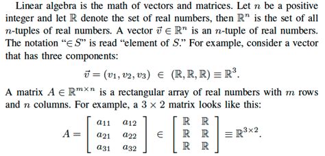 Linear Algebra Roshan Talimi
