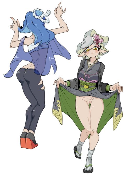 Boom Pixiv 17287082 Marie Splatoon Shiver Splatoon Nintendo Splatoon Series