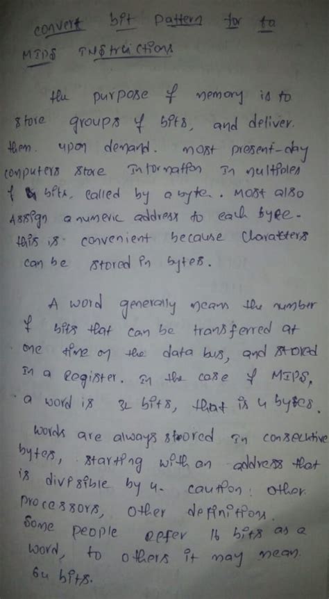 Assume That You Have A 32 Bit Mips Processor With A Direct Mapped Data