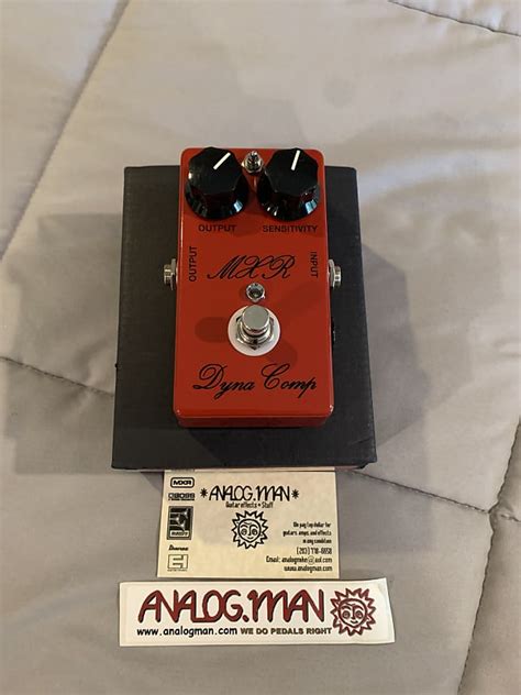 MXR Analogman Mod CSP 028 Dyna Comp 76 HW Script Logo Ryck Reverb