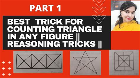 Best Trick For Counting Triangle In Any Figure Reasoning Tricks Part 1 Youtube