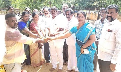 அன்னை சிவகாமி பள்ளியில் புனரமைப்பு பணி சம்பத் எம் எல் ஏ தொடங்கி