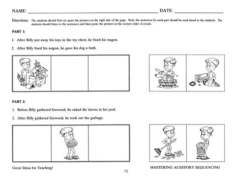 Mastering Auditory Sequencing Speech Corner
