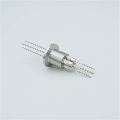 4 Pin Stainless Steel Conductor Feedthrough 5000volt 5 Amp Dn16kf