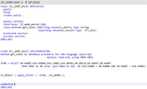 Abap Managed Database Procedures With Select Optio Sap Community