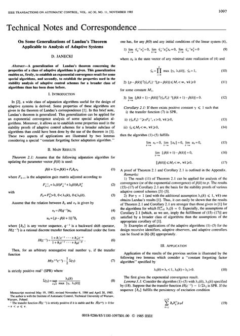 Pdf On Some Generalizations Of Landaus Theorem Applicable To