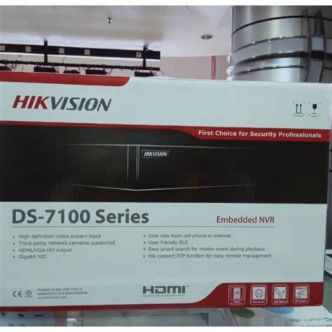 Jual NVR HIKVISION 8 CHANNEL POE MURAH DS 7108NI Q1 8P M Shopee Indonesia