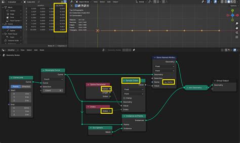 Geometry Nodes Curve Factor At Position Blender Stack Exchange
