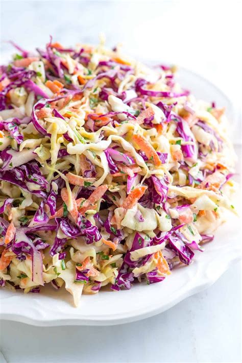 How To Make Homemade Coleslaw Healthy Recipes Homemade Coleslaw