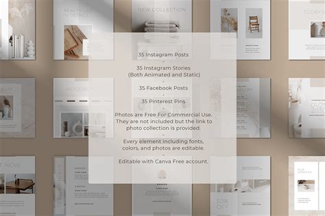 Vanilla Social Media Kit For Canva On Behance