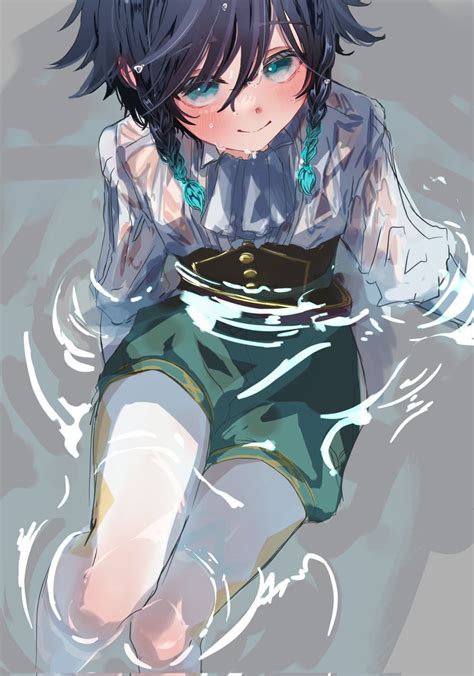 Venti Genshin Impact Drawn By Fugusashi Fgss Danbooru