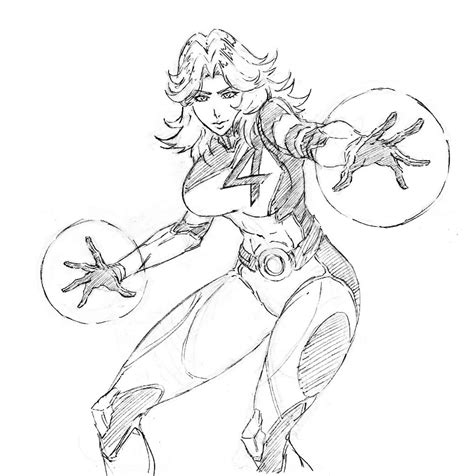 Sue Storm Marvel And 2 More Drawn By Rakusakugk Danbooru