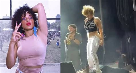 Rock Band Singer Sophia Urista Pulls Down Her Pants Pees On Fan