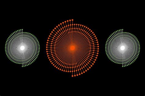 Premium Vector Circular Geometric Shape Background