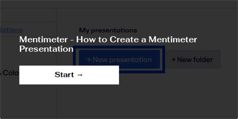 Mentimeter How To Create A Mentimeter Presentation