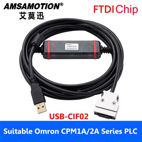 Suitable For Omron Plc Programming Cable Usb Cif02 Download Cable Cpm1a 2a Series Download