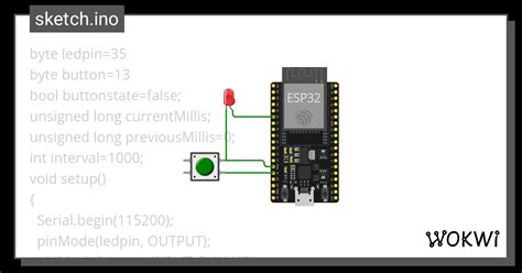 Millis Wokwi ESP32 STM32 Arduino Simulator