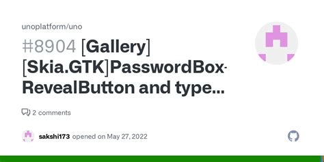 Gallery Skiagtk Passwordbox Revealbutton And Typed Text Foreground