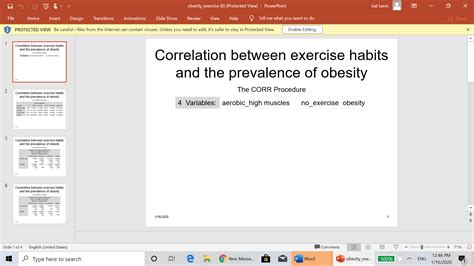 Creating A Powerpoint Presentation Fit Results Of Correlation Into On