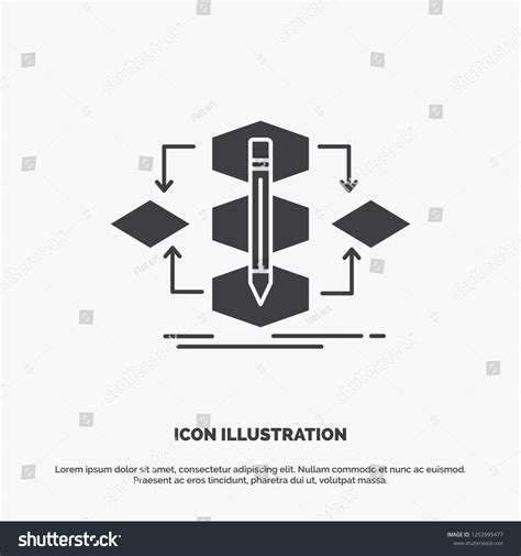 Algorithm Design Method Model Process Icon Stock Vector Royalty Free