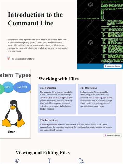 Introduction To The Linux Pdf Shell Computing File Transfer