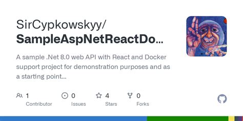 Github Sircypkowskyy Sampleaspnetreactdockerapp A Sample Net Web Api With React And