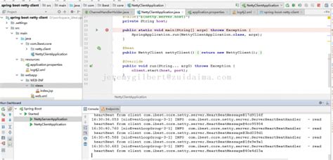 spring boot 整合netty实现socket通信client server心跳自动重连 代码 最代码