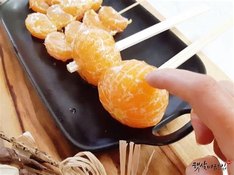 귤 과일 탕후루 만들기 실패없이 과일사탕 쉽게 성공하는 팁
