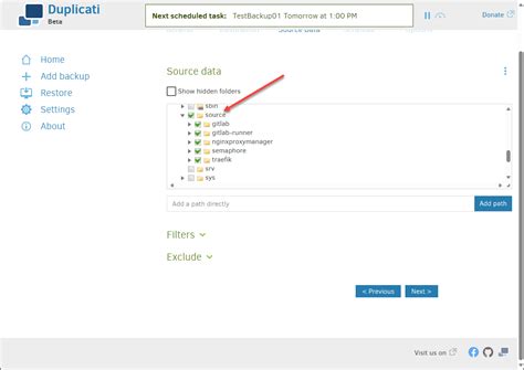 Backup Docker Volumes With Duplicati And Docker Compose