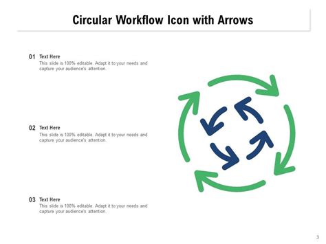 Series Of Activities Process Circular Workflow Arrow Ppt Powerpoint