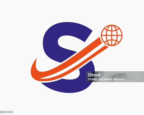 Letter S 글로벌 로고 디자인 글로벌 로고타입 기호 벡터 템플릿 관광객에 대한 스톡 벡터 아트 및 기타 이미지 관광객 구 글로벌 비즈니스 Istock