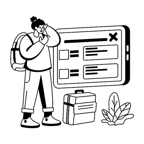 Booking Error Issue Problem Trouble Character Icon Download On Iconfinder