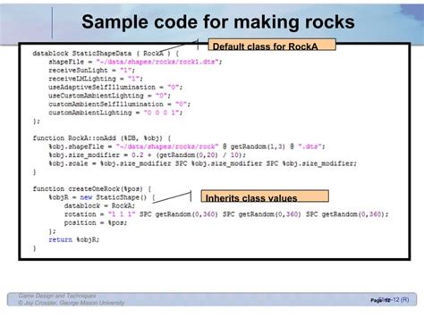 Game Design 5 Torque Gaming Engine Ppt