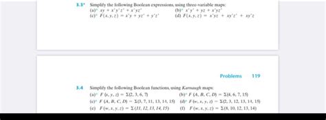Solved 44 Design A Combinational Circuit With Three Inputs
