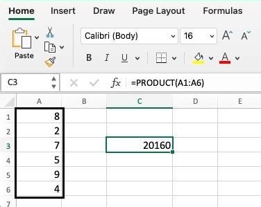 Microsoft Excel Cells Numbers Multiplication 3 Simple Methods