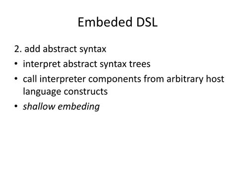 Ppt How Domain Specific Are Domain Specific Languages Powerpoint Presentation Id2432310