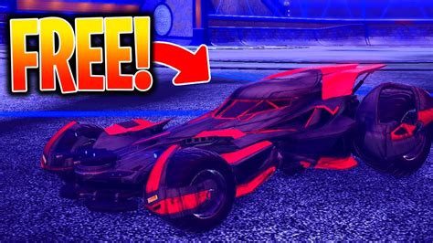 How To Get Batmobile For Free In Rocket League Insane Youtube