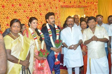 Actor Singamuthu Son Wedding Reception Filmibeat