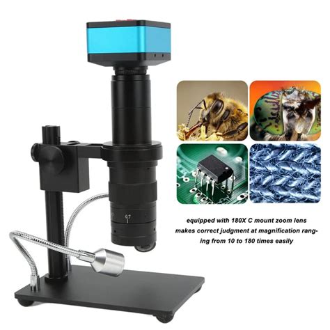 New 12 Million Pixels Microscope Camera Kit Digital Usb Microscope Camera With 1 £182 53